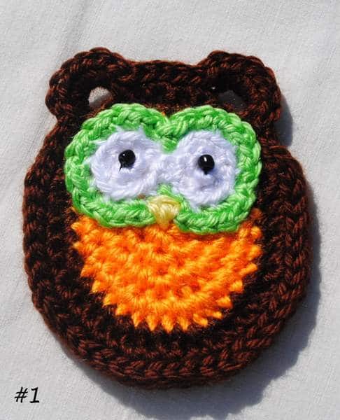 Owl Family Portrait- Five Free Applique Patterns - Cre8tion Crochet