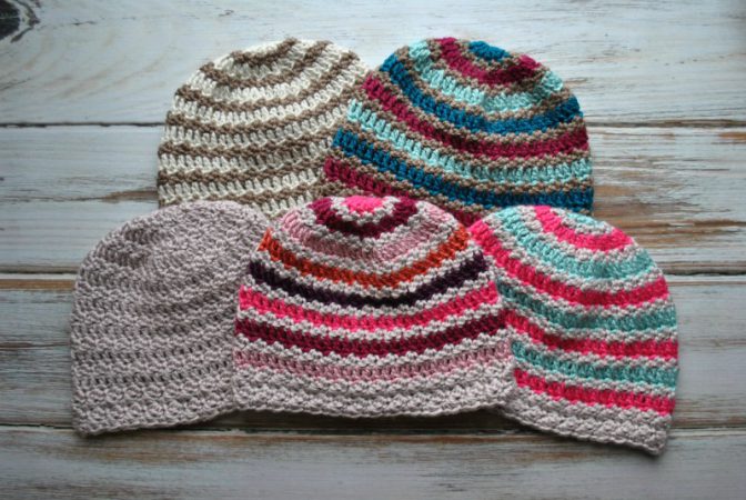 Hump De Bump Beanie - Free Crochet Pattern - Cre8tion Crochet