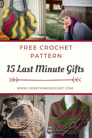 15 Last Minute Gifts Free Crochet Patterns - Cre8tion Crochet