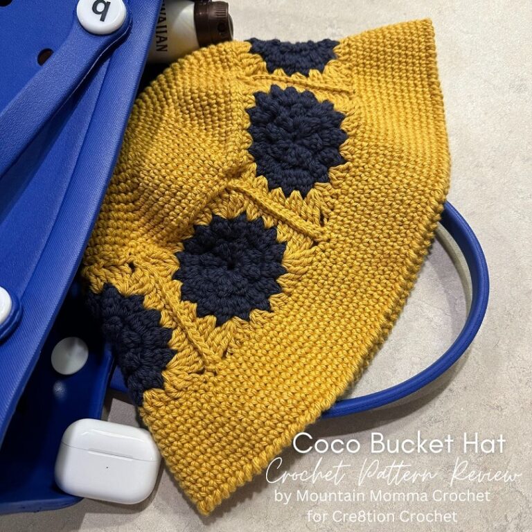 Coco Bucket Hat - Crochet Pattern Review - Cre8tion Crochet