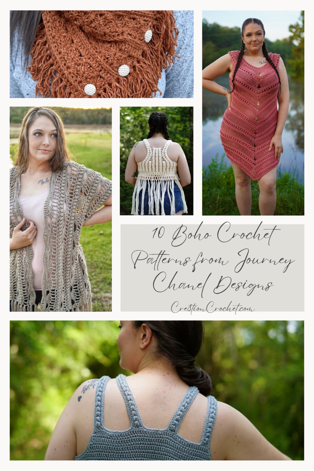 Designer Showcase: 10 Boho Patterns from Journey Chanel Designs ...