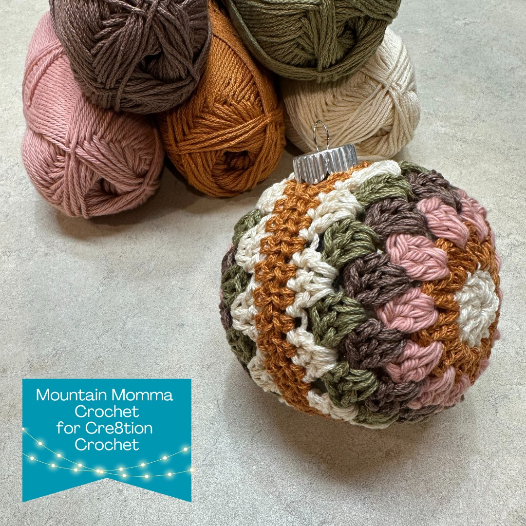 Easy Granny Crochet Christmas Baubles - Pattern Review - Cre8tion Crochet