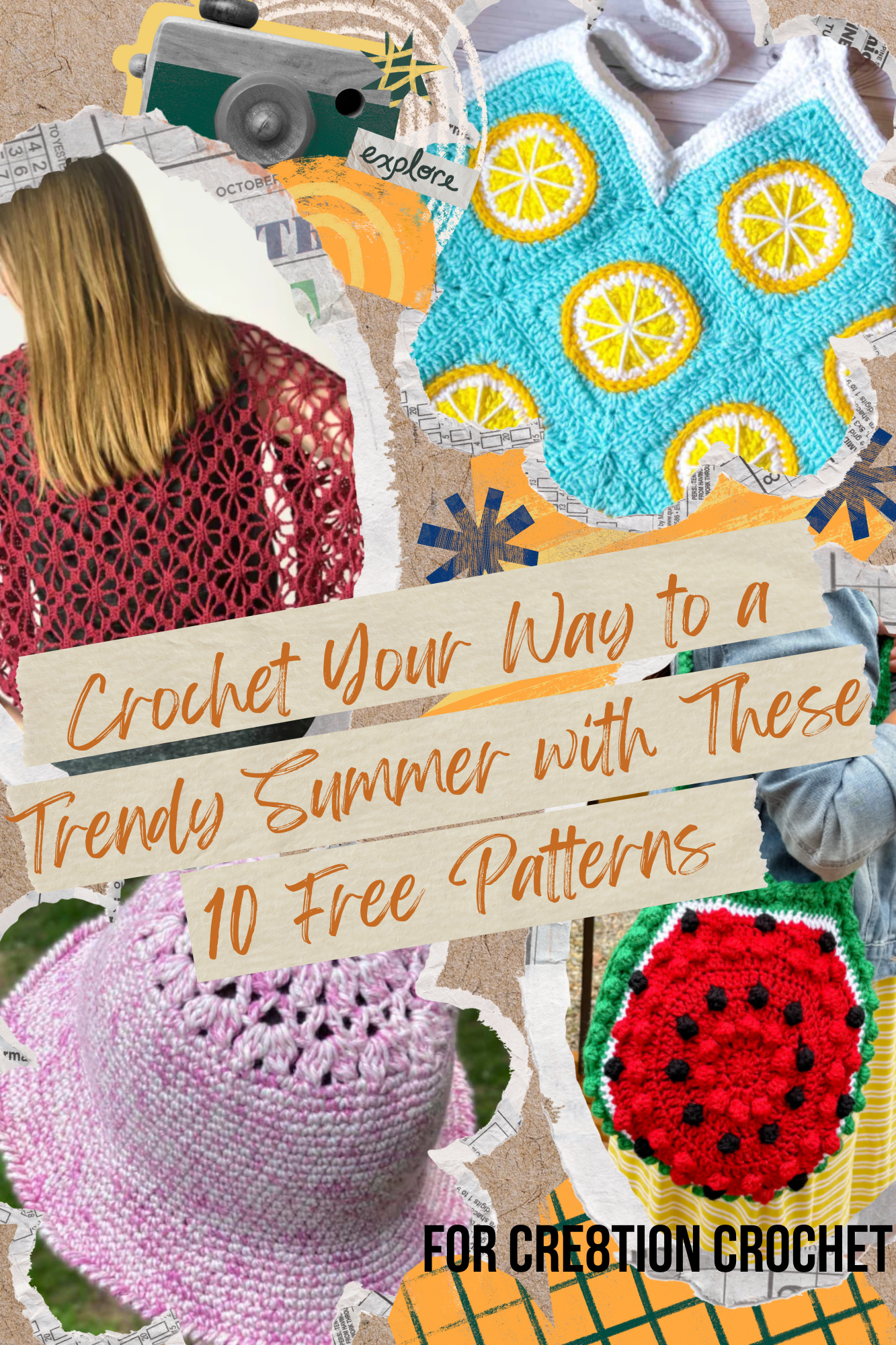 Crochet Your Way to a Trendy Summer with these 10 Free Accessory ...