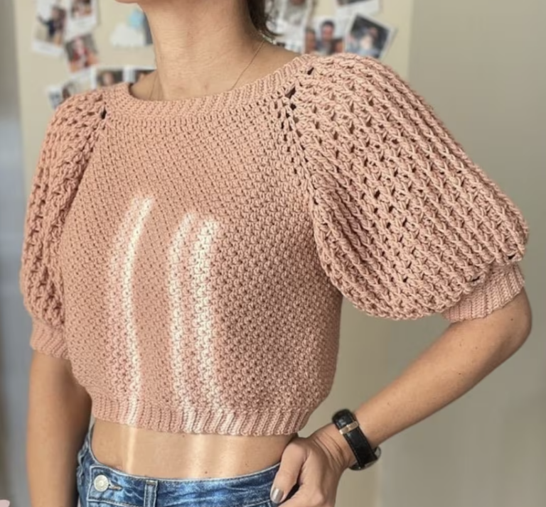 20 Cute Crochet Tops for Valentine's Day - Cre8tion Crochet