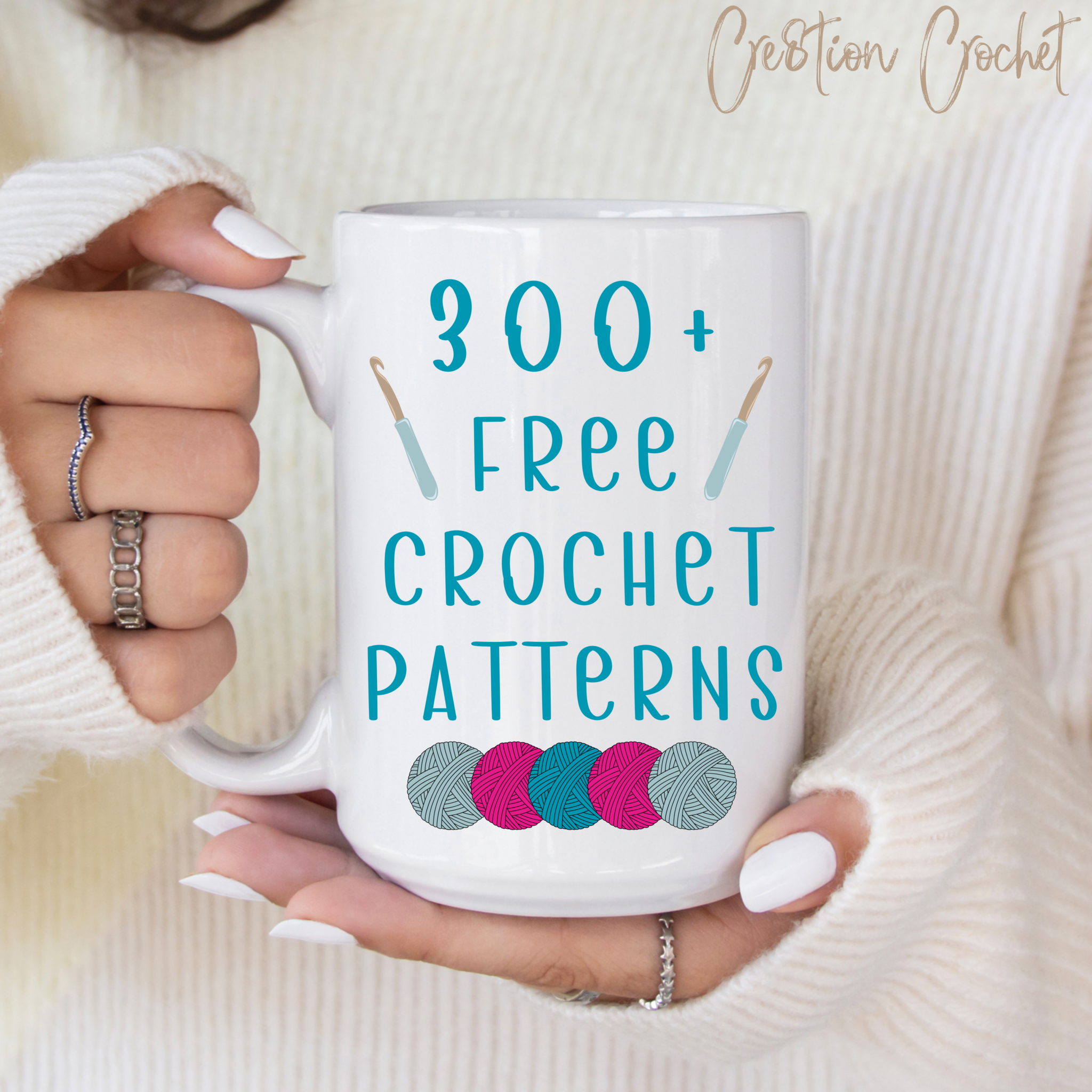300+ Free Crochet Patterns - Cre8tion Crochet